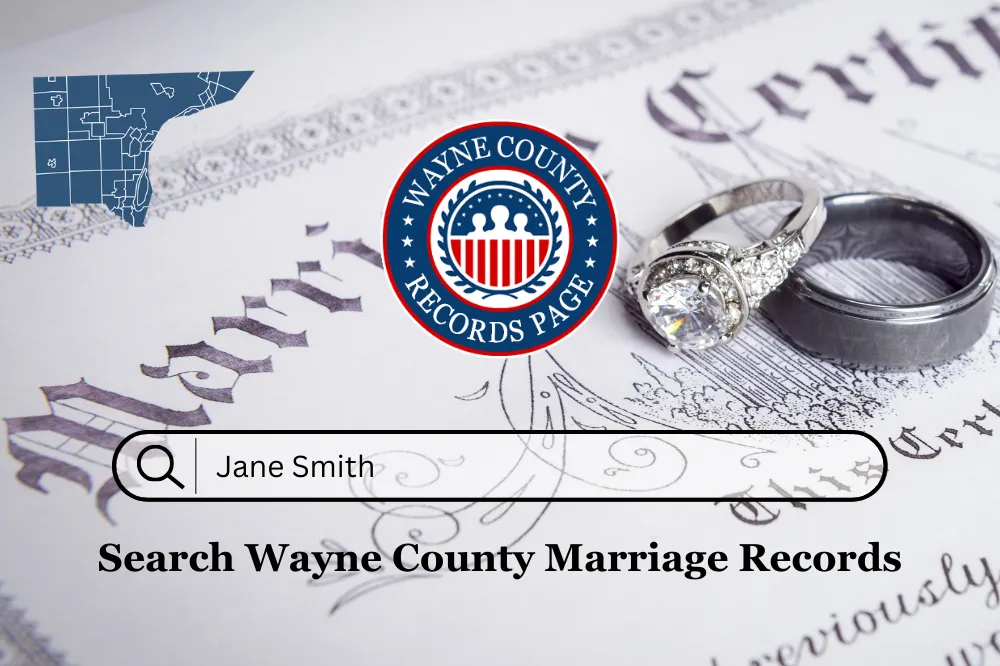 Free Wayne County Marriage Records Search (Past & Recent)